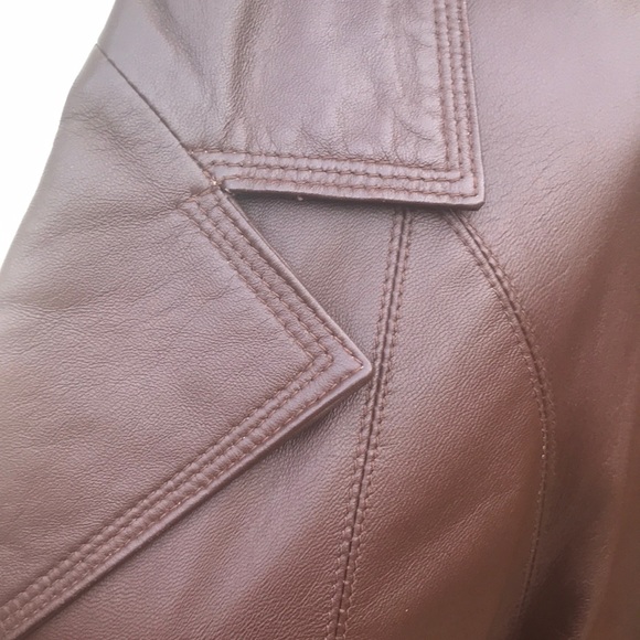 Centigrade | Jackets & Coats | Beautiful Centigrade Brown Leather Car ...